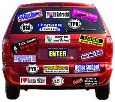 The Great Bumper Sticker ‘Wars’ Over the Years